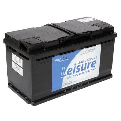 Multicell 110Ah Maintenance Free Leisure Battery